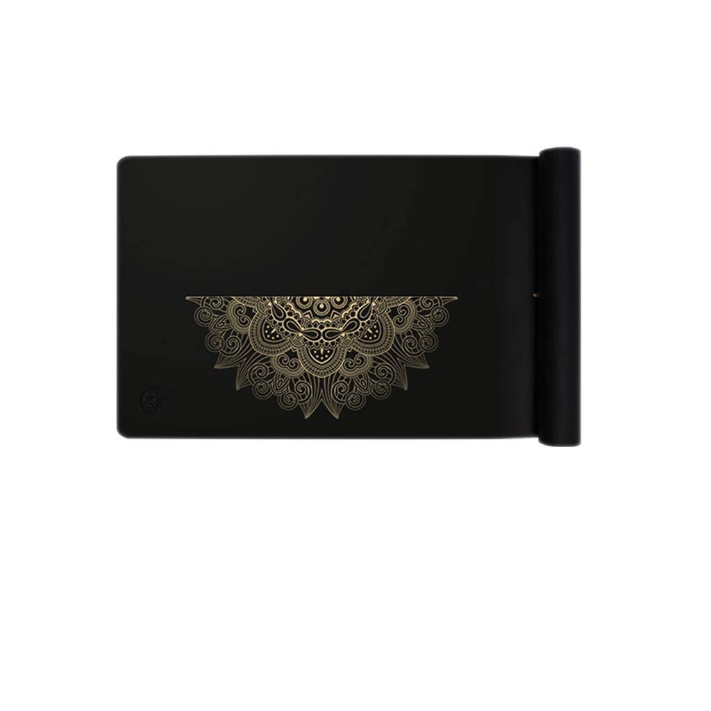 n/a Yoga Mat with Alignment Lines, Revolutionary Wet-Grip Surface & Eco Friendly Material