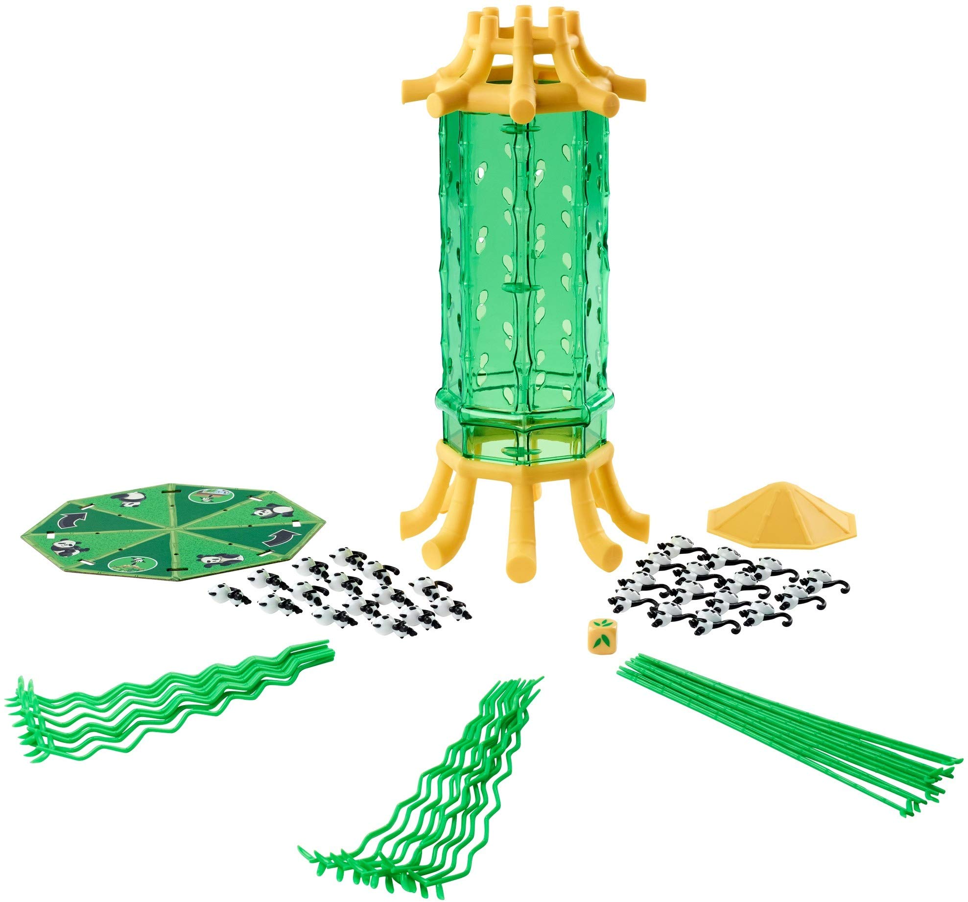 Kerplunk Pandas Kids Game with Pagoda Tower, Bamboo Sticks & Toy Bears, Kids Gift Ages 5 Years & Older
