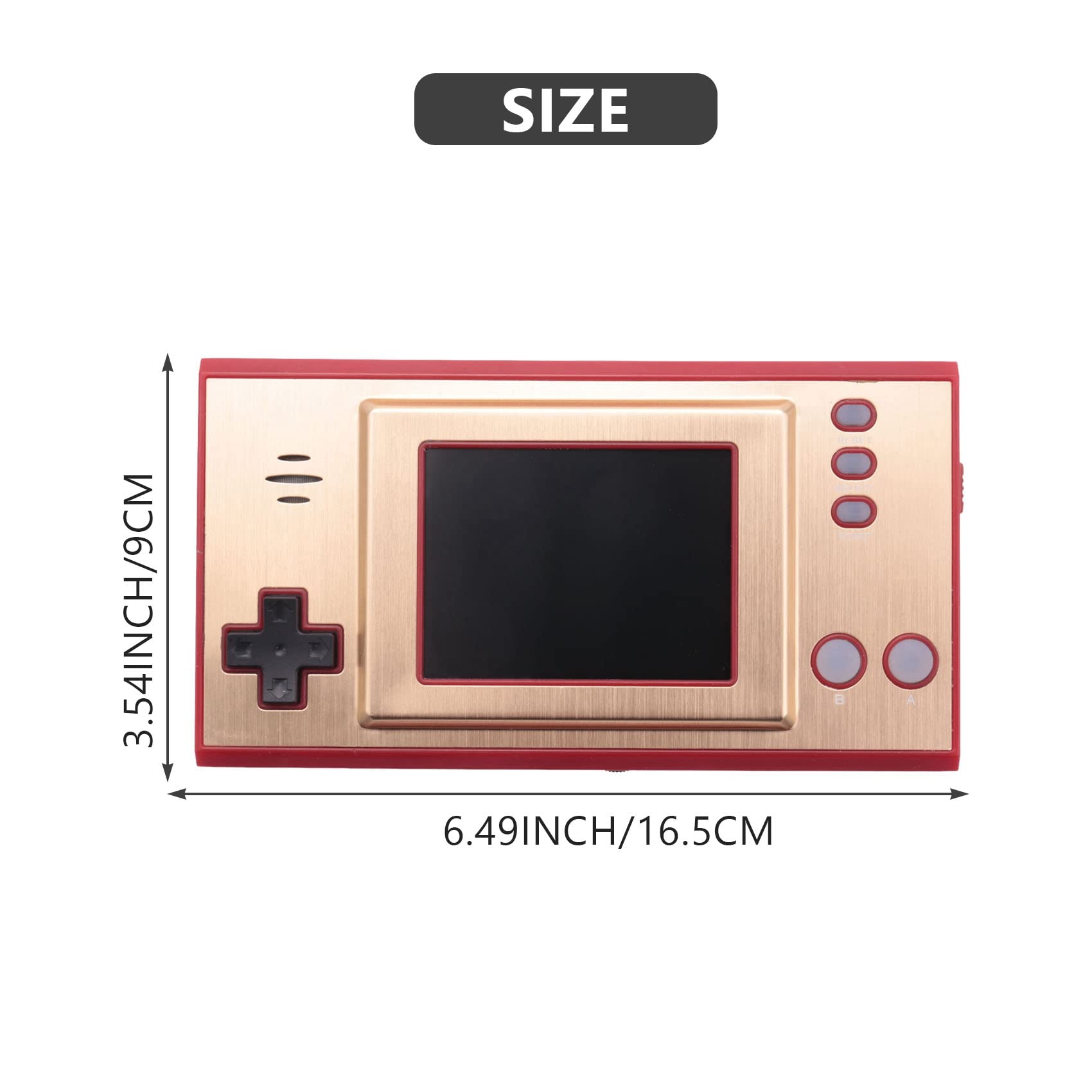 Mini Handheld Game Players 2.5 Inch Ultra Thin Portable Retro Video Console with 620 Classic Juegos for Kids AV Output