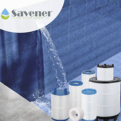 Savener Spa Filter Replacement for Unicel 6CH-47, Filbur FC-0315, PTL47W-P4,373043 Hot Tub Filter, 47sq.ft, 2 Pack