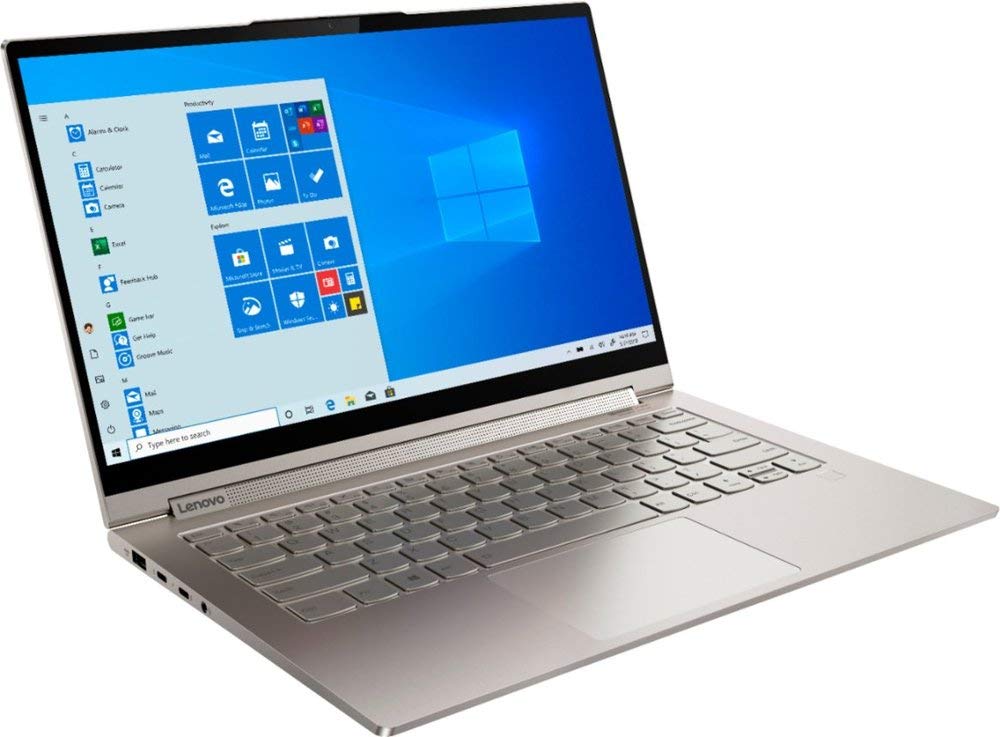 Lenovo Yoga C940 2-in-1 14" 4K Ultra HD Touch-Screen Laptop - i7-1065G7, RGB Backlit Keyboard, Webcam, WiFi 6, IPS, Alexa, USB-C, Thunderbolt 3, IntelIris Plus, Win 10 (16GB RAM | 1TB PCIe SSD)