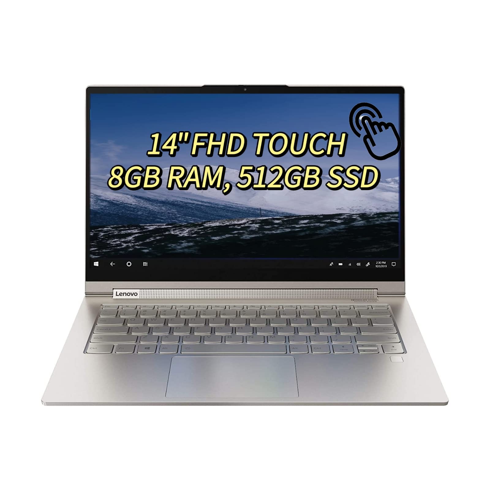 Lenovo Yoga C940-14 FHD(1920x1080) IPS Touch, 360° 2-in-1 Design, Fingerprint Reader, Intel 10th gen i7-1065G7 up to 1.3 GHz, 4 Cores, 8GB DDR4 RAM, 512GB SSD, Win 10, Gray, EAT Pen