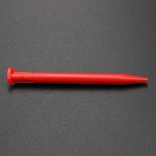 Plastic Touch Stylus Screen Touch Pen Replacement Kit for Nintendo New 2DS XL LL Game Console GamePad Console (Red)
