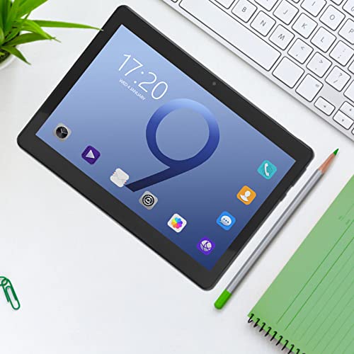 Pomya 10 Inch Tablet, 1280x800 IPS Display Octa Core CPU Tablet for 10, 3GB RAM 32GB ROM Dual SIM Tablet, 5G WiFi Dual Band Tablet for Daily Life