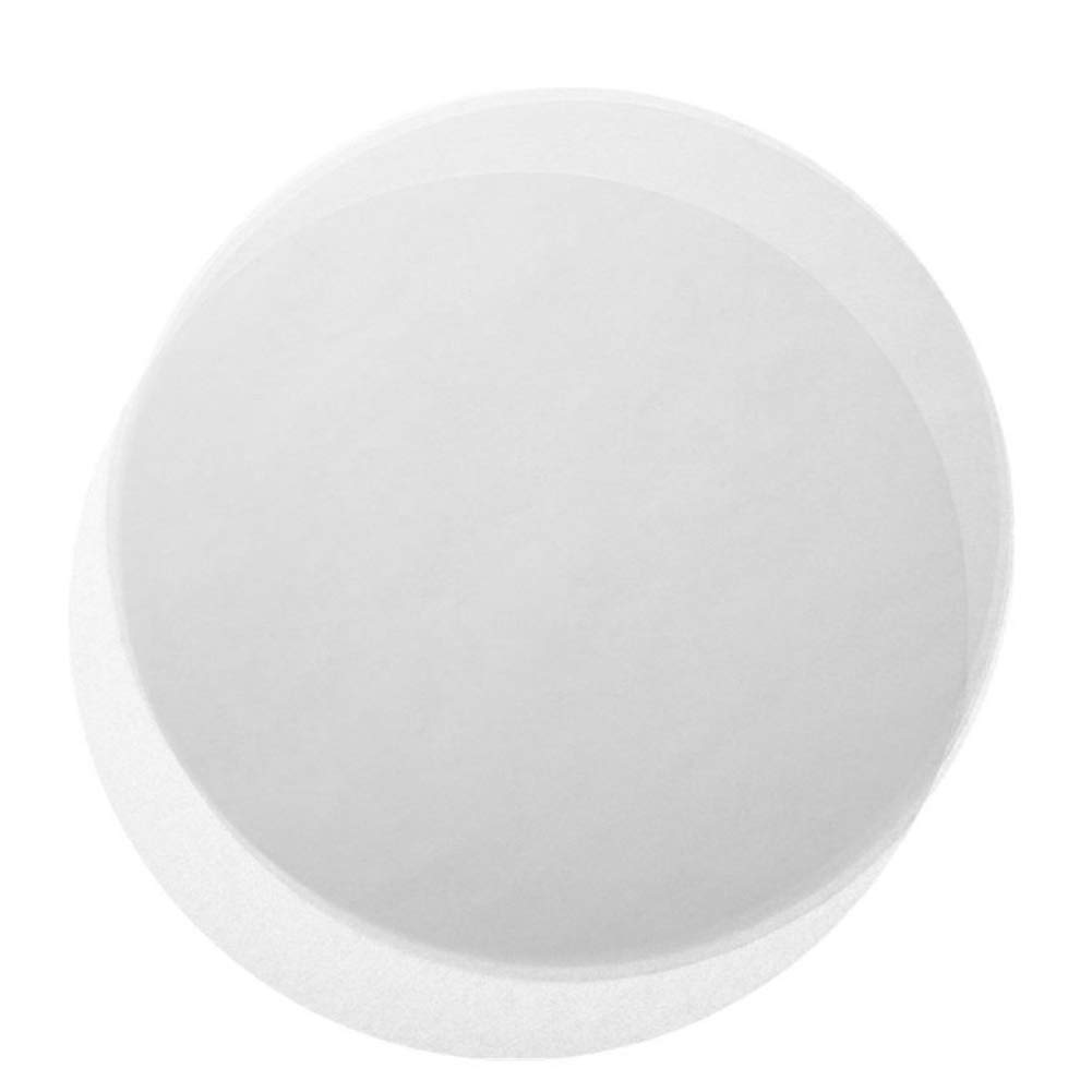 MOTZU 144 Pack 8 inch Air Fryer Lining, Bamboo Steamer Liner, Pre-Cut Non-Stick Parchment Paper Round Sheets for Separating Frozen Patty, Steaming Basket, Baking, Cooking Fried Food, Tortilla Press
