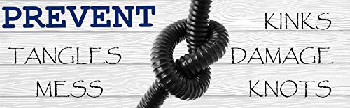 Morvat Premium 150 Ft Hose Hanger with Rust Resistant Metal, Organize Your Garden, Garage & Outdoor Storage Area, Wall Mount Holder or Hang/Hook Over Water Spigot with Included Screws