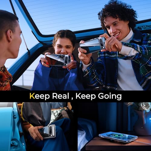 Humixx for Google Pixel 8 Pro Case Clear [Non-Yellowing] [14FT Military Grade Drop Protection] Protective Shockproof Bumper Slim Fit Transparent for Pixel 8 Pro Phone Case 6.7'' - Diamond Clear