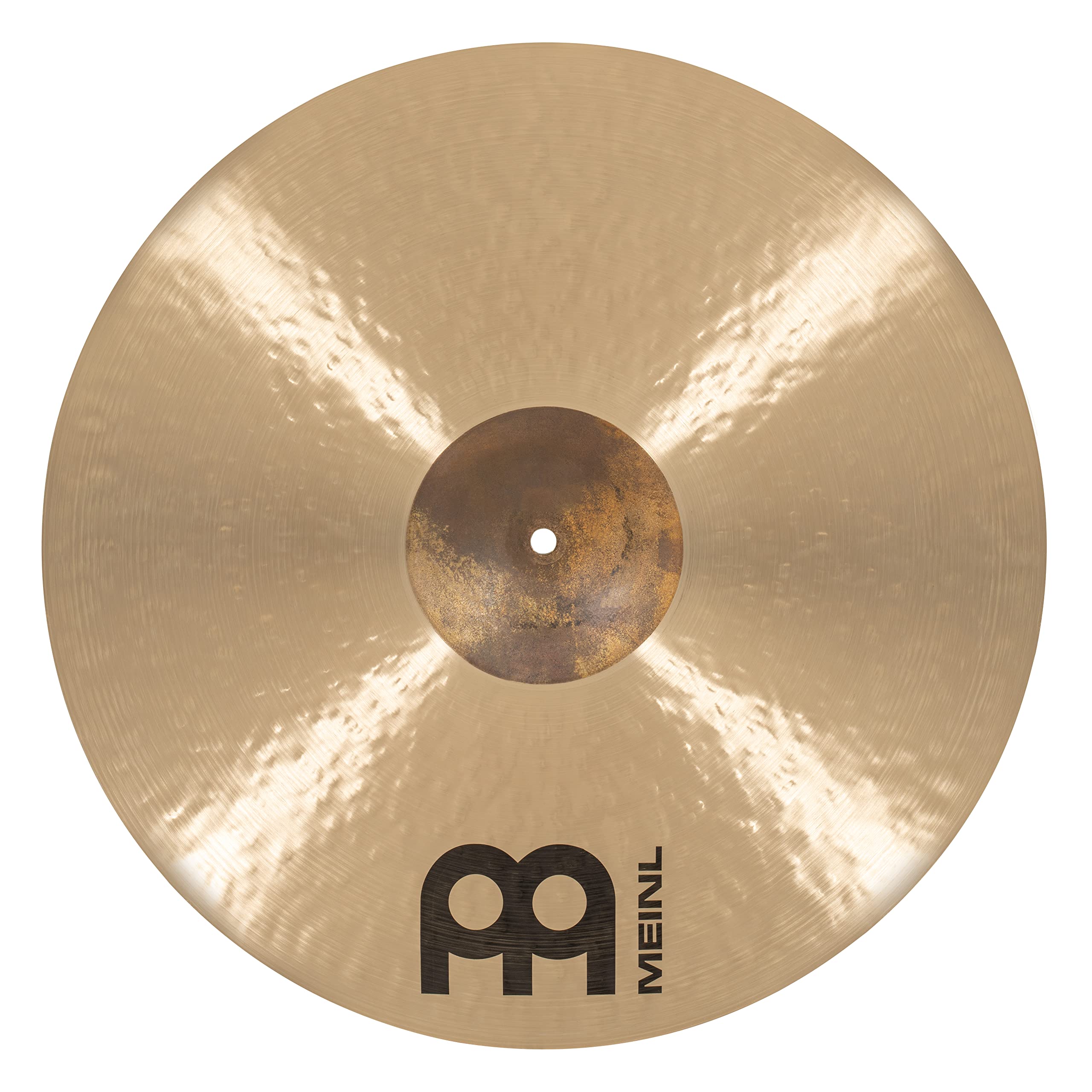 Meinl Cymbals Byzance 19" Traditional Polyphonic Crash with Raw Bell β Made in Turkey β Hand Hammered B20 Bronze, 2-Year Warranty (B19POC)