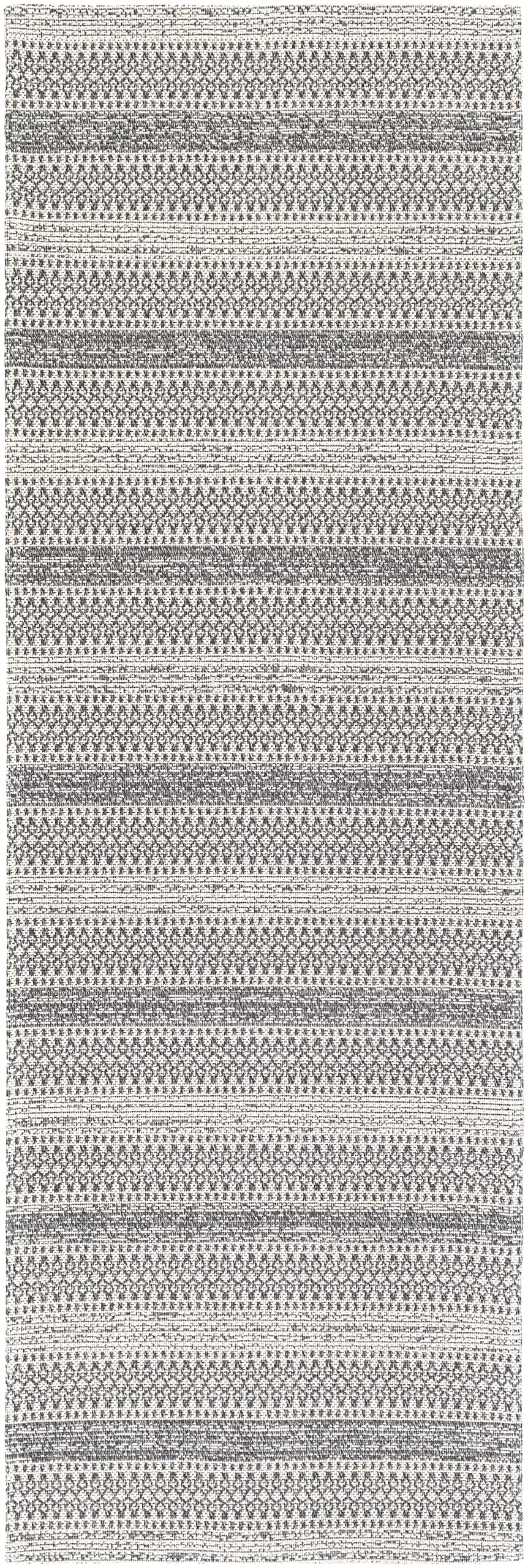 Mark&Day Area Rugs, 8x10 Stone Global Silver Gray Area Rug, Charcoal White Cream Carpet for Living Room, Bedroom or Kitchen (7'10" x 10'2")