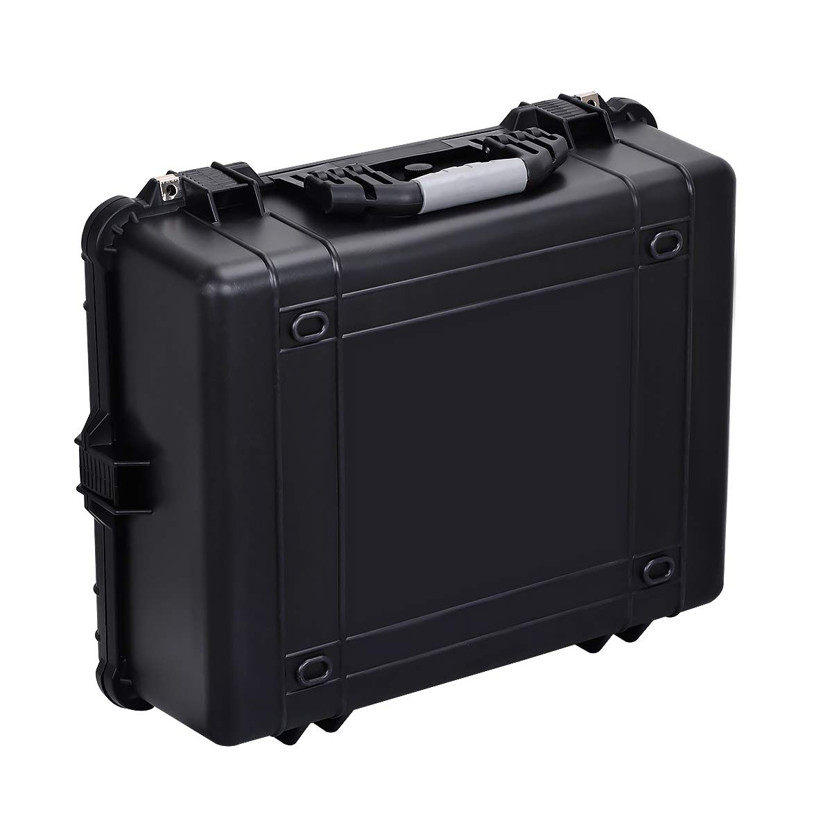 MEIJIA Portable IP67 Waterproof Protective Hard Case,Camera Case With Customizable Fit Foam Insert, Elegant Black, 24.25"X19.43"X8.68"