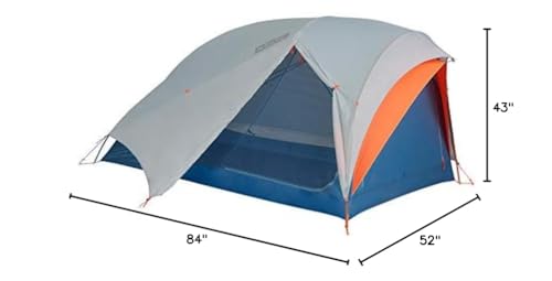 Kelty All Inn 2P Tent β Lightweight, Backpacking, Camping, Thru Hiking Shelter, Freestanding Design, Ample Interior Space Ultralight DAC Poles, Stuff Sack Included (2 Person)