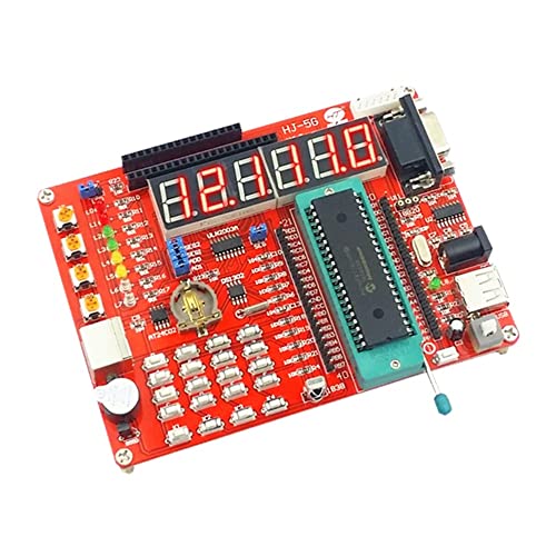 PIC16F877A System Development Board, PIC USB Programmable MCU Controller System Board Experimental Platform Core Board Development Board