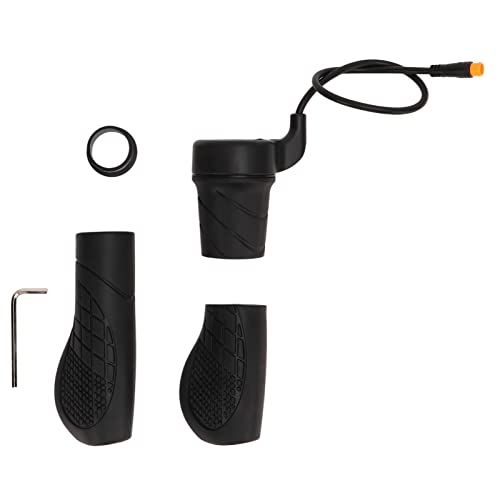 Niiyen Throttle Handle Grips and Cable 20x Electric Bike Throttle Accelerator Handle Grips Speed Regulating Handle General with Waterp for Mountain Bike Bikes Road Bike Modification