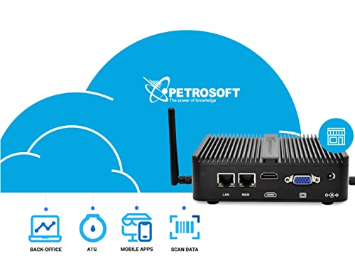 PETROSOFT DC420 Direct Connect Box, POS Back Office Site Device, Integration Network Terminal for Gas Station Management and C Store Management, Server Compatible with Multiple POS Systems