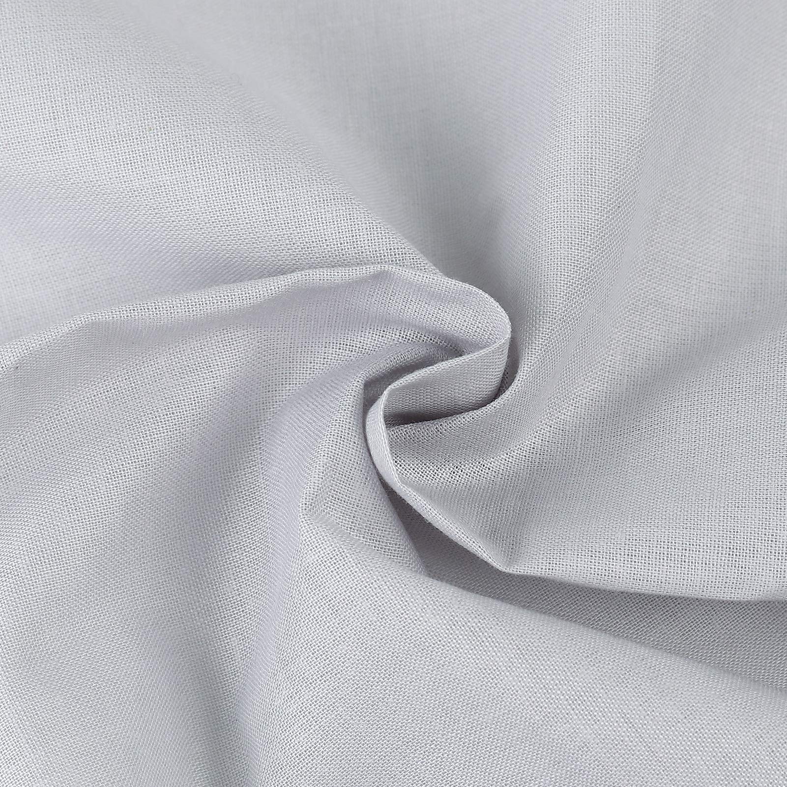 HOULIFE 100% Cotton Women's Men's Handkerchiefs, Solid Stripe Handkerchiefs for Men & Women Soft Cotton Hankies 15.7x15.7 β