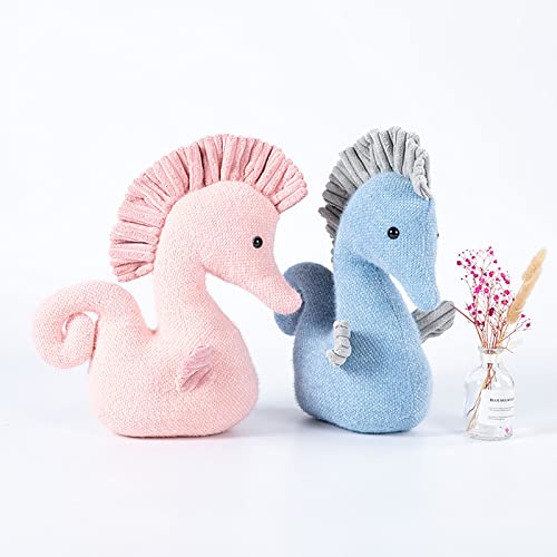 MIXATREY Seahorse Plush, Stuffed Animal Plush Toy for Kids Gifts (B)
