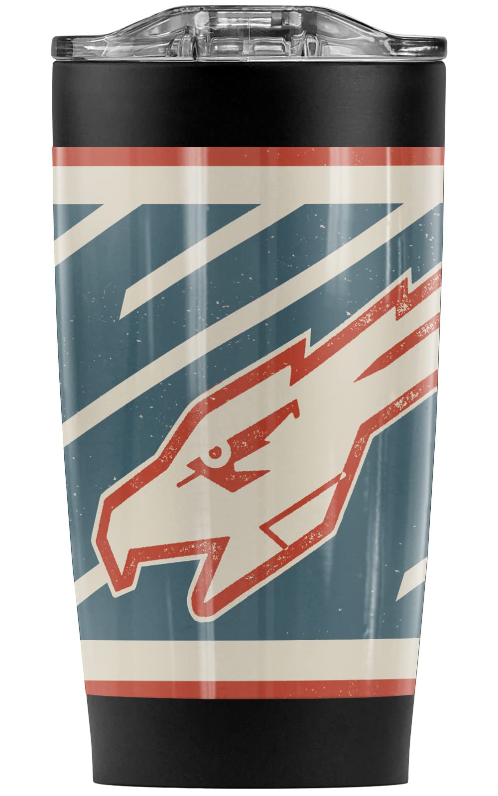 Logovision Top Gun: Maverick Top Gun Maverick Eagle Stainless Steel 20 oz Travel Tumbler, Vacuum Insulated & Double Wall with Leakproof Sliding Lid