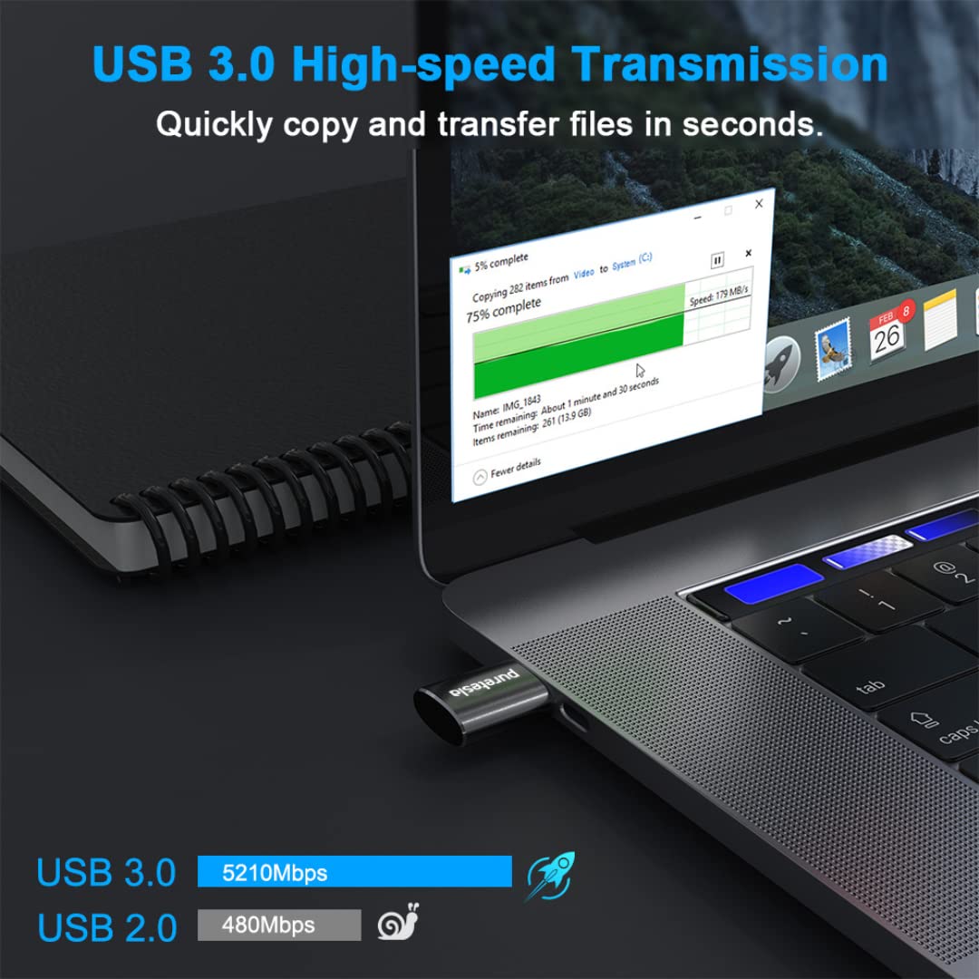 puretesla DashCam Tesla USB Drive 128 GB β Plug and Play USB Endurance microSD Drive Pre-Formatted for Tesla, TeslaCam, Dashcam, and Sentry Mode - Works with Model S 3 X Y