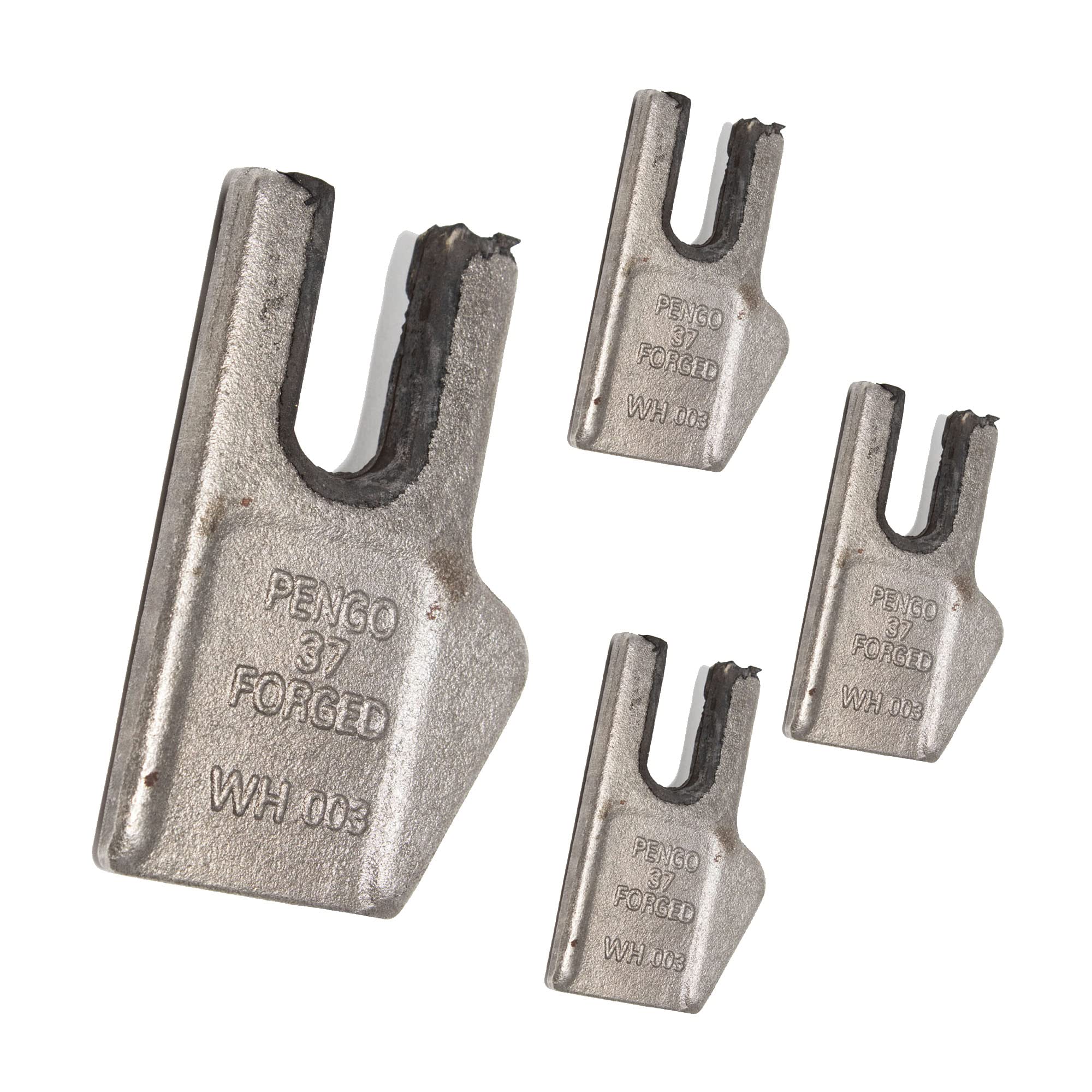 RMT Equipment Steel Gage Auger Bit Tooth 140027 for Pengo - Dirt, Sand, & Silt (Pack of 4)
