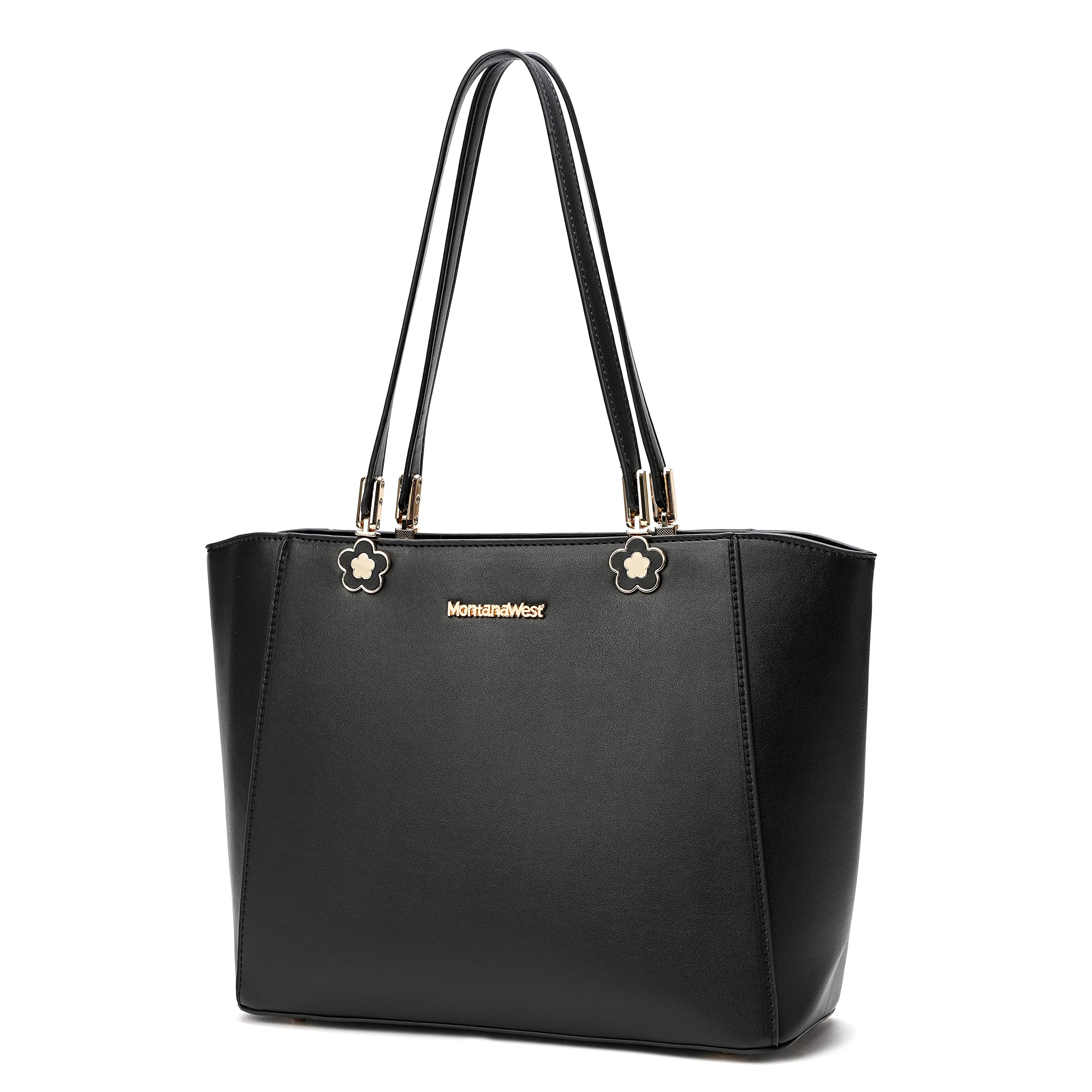 Montana West Large Handbags for Women Tote Bag with Zipper Top-handle Shoulder Bag MWC-090