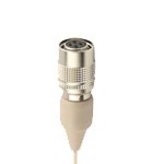 J K Pro Light Weight Low Profile Single Earhook Headworn Microphone MIC-J S90 Compatible with Audio Technica Wireless Transmitter - 4Pin Hirose Connector