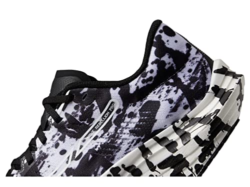 Mizuno mens Wave Rebellion Pro Running Shoe, White/Black, 8.5 US