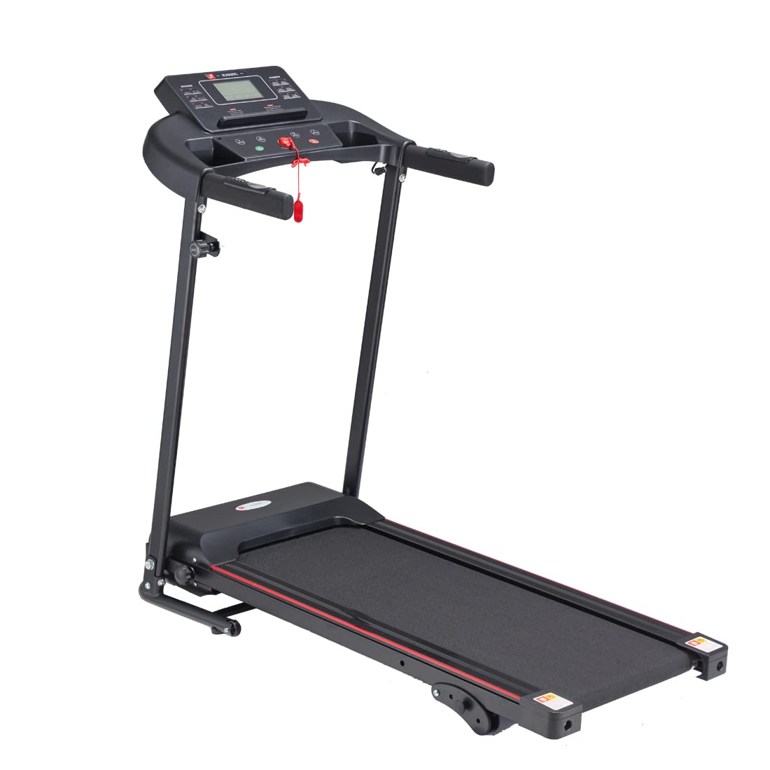 MAVPAWIY Folding Home Treadmill, 2.5HP Portable Bluetooth Treadmill, Three-Position Incline Adjustment for Exercise Home Gym Fitness Walking Jogging
