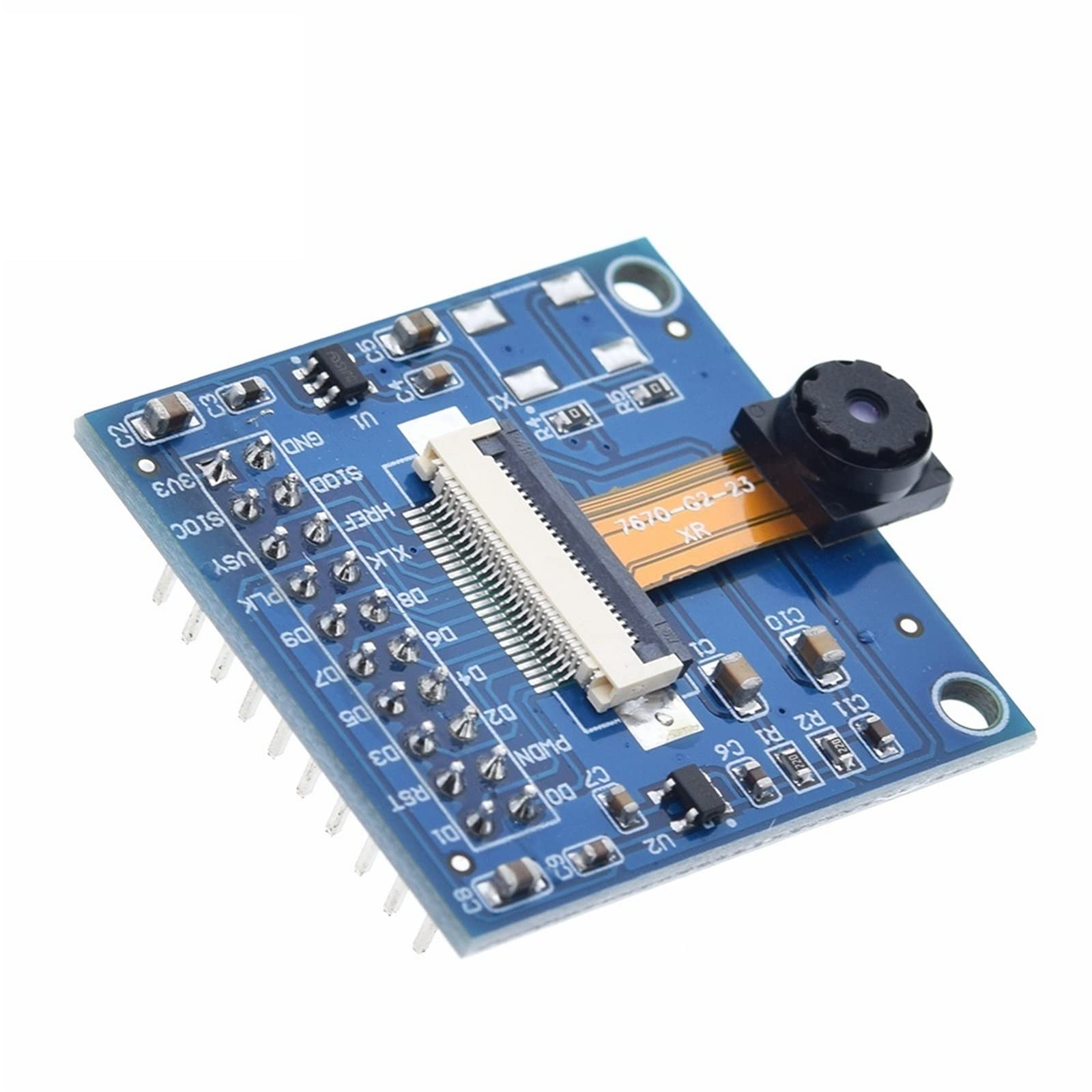 PIKIS 1PCS OV7670 Module with Adapter Board Contains The Camera Integrated Circuits Board