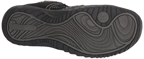 JBU by Jambu Women's Regal Water Ready Sneaker, Black/White, 8