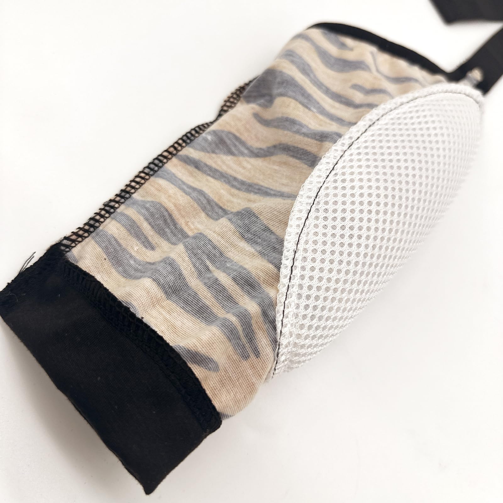 PriPre Dogs Knee Protector Pad for Calluses, Dog Knee Brace, Front Elbow Support Wrap, Dog Sleeves for Wounds Dog Elbow Callus Treatment for Medium Large Dogs with Scarf (XL Tiger Stripe)
