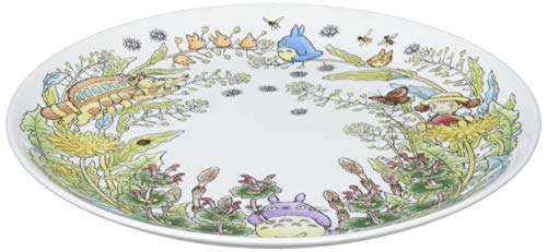 Noritake T50116A/4660-2 My Neighbor Totoro Plate, 9.1 inches (23 cm), Dandelion Version, Microwave Safe, 1 Piece, Bone China
