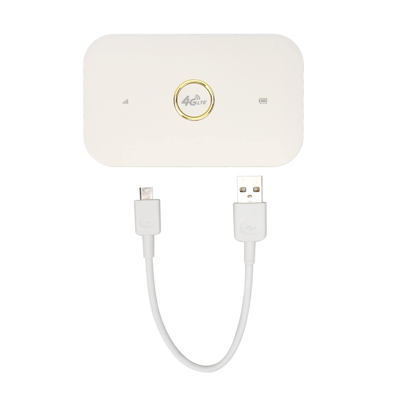 PUSOKEI 150Mbps 4G LTE Mobile Hotspot, LTE Wireless Internet Router Up to 12 Users, Wireless Pocket WiFi Device with SIM Card Slot for Home or Travel (White)
