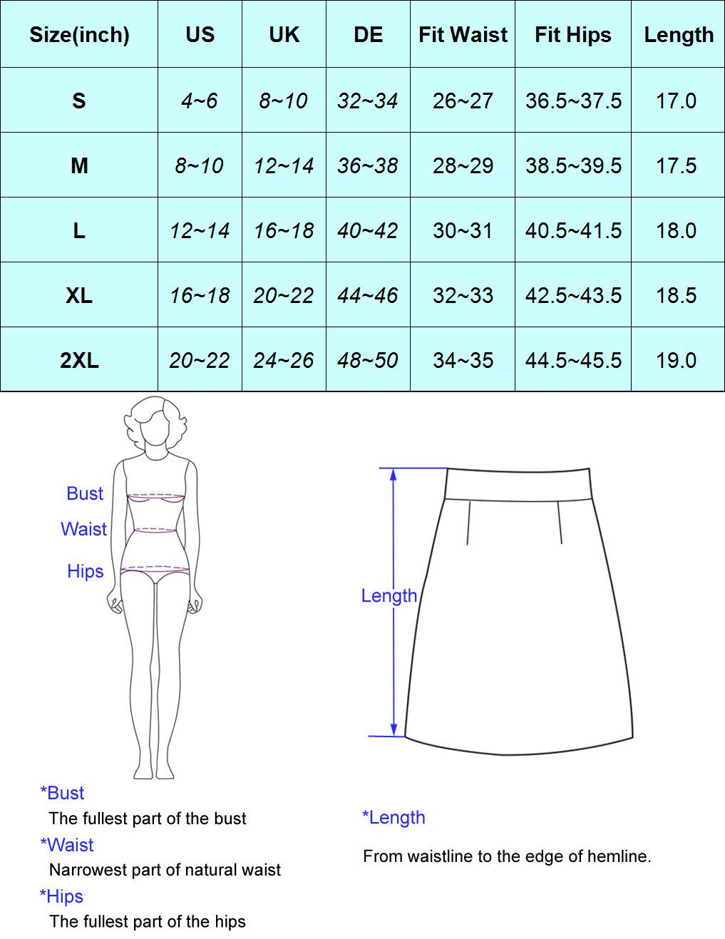 JACK SMITH Women's Athletic Shorts Lightweight Active Skirts with Shorts Pockets (S,Multi)