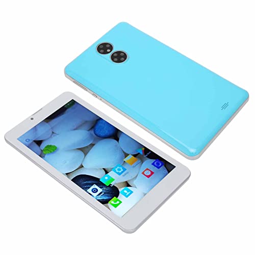 PUSOKEI Tablet 7 Inch for Android, 1920 x 1080 IPS 7in HD Screen Tablet, MT6592 8 Cores 2GB 32GB Storage, Expandable 128GB, Tablet PC Dual SIM Dual Standby Dual Camera WiFi Bluetooth Tablets(US Plug)