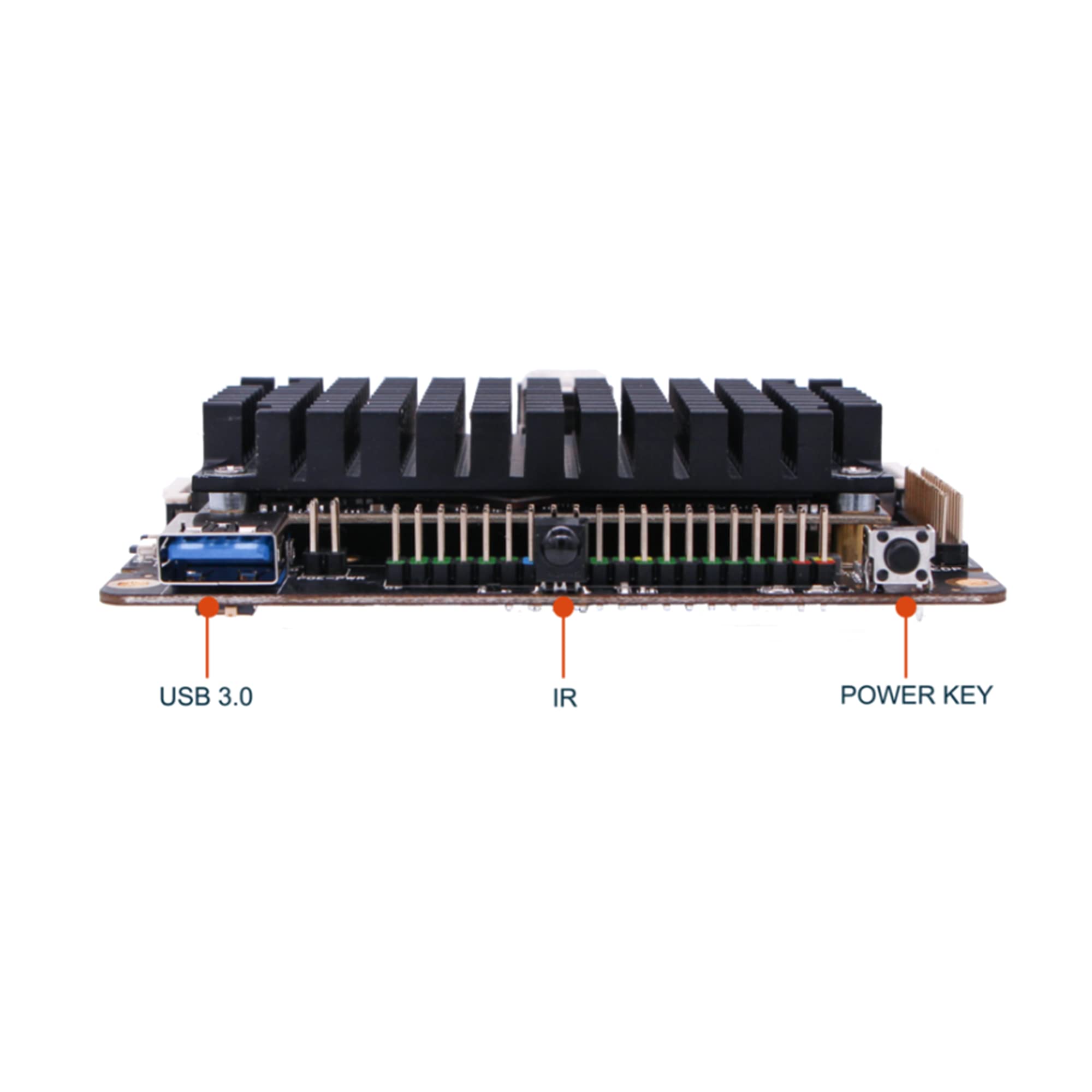 ROCK PI N10 RADXA N10 Designed for AI apps and solutions based on Rockchip RK3399pro (with Acrylic shell, 8GB Ram+64GB EMMc)