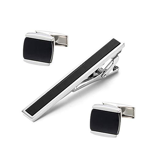 Men's Cufflinks Set Cufflinks Tie Clips Collar Clips Cuff Studs Premium Groom Dress Accessories Cuff Clips