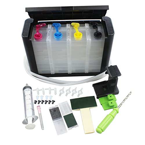 UPink Continuous Ink Supply System CISS Ink Tank DIY Kits Compatible for Canon PG-275 CL-276 PG-260 CL-261 PG-245 CL-246 PG-210 CL-211 PG-243 CL-244 PG-240 CL-241 Ink Cartridge
