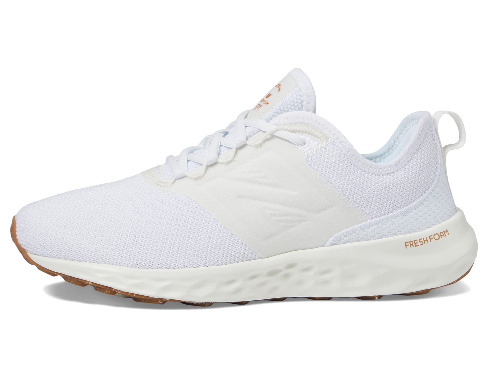 New Balance Women's Fresh Foam SPT V4 Running Shoe, White/White, 7