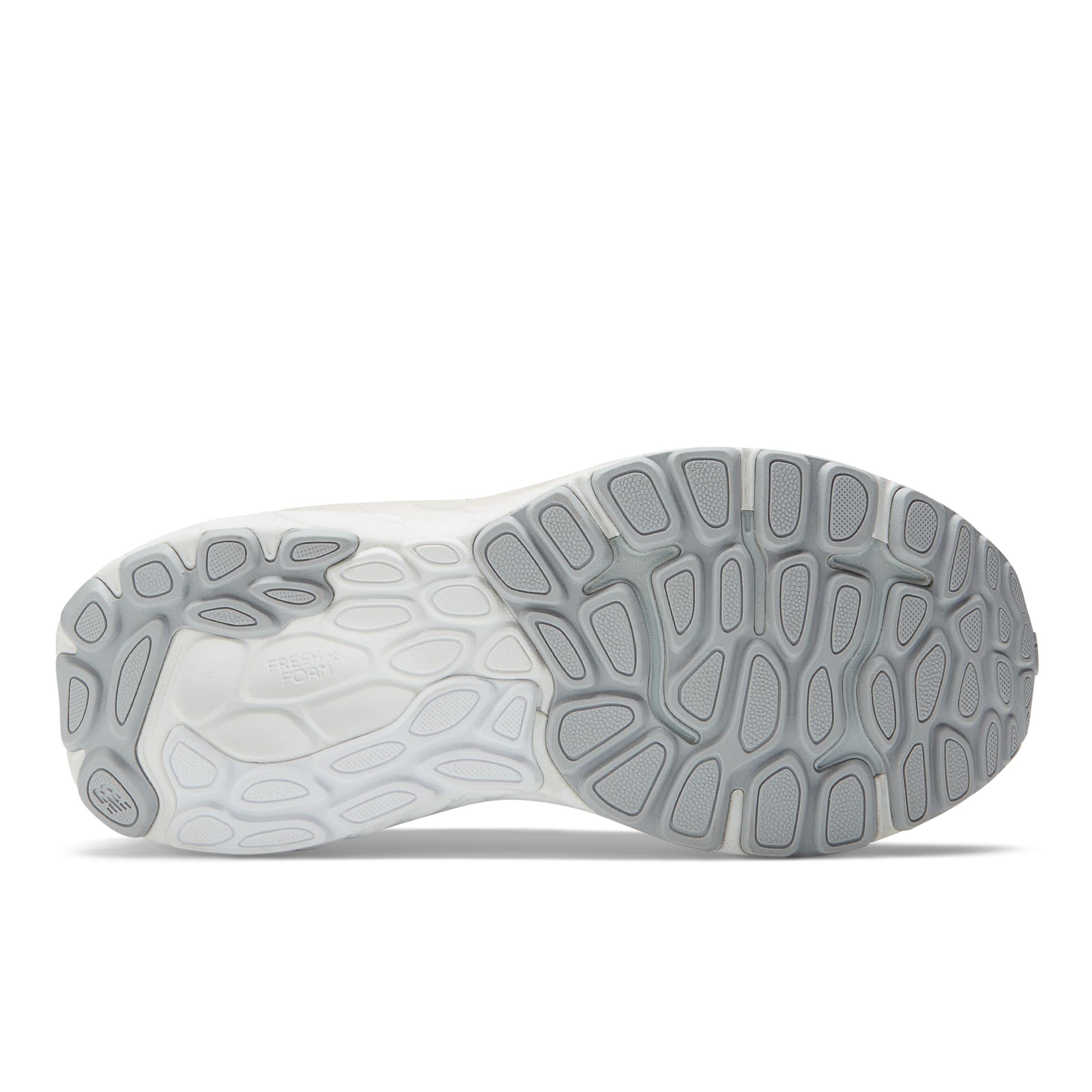 New Balance Women's Fresh Foam X 860 V13, White/Light Aluminum/Light Gold Metallic, 9