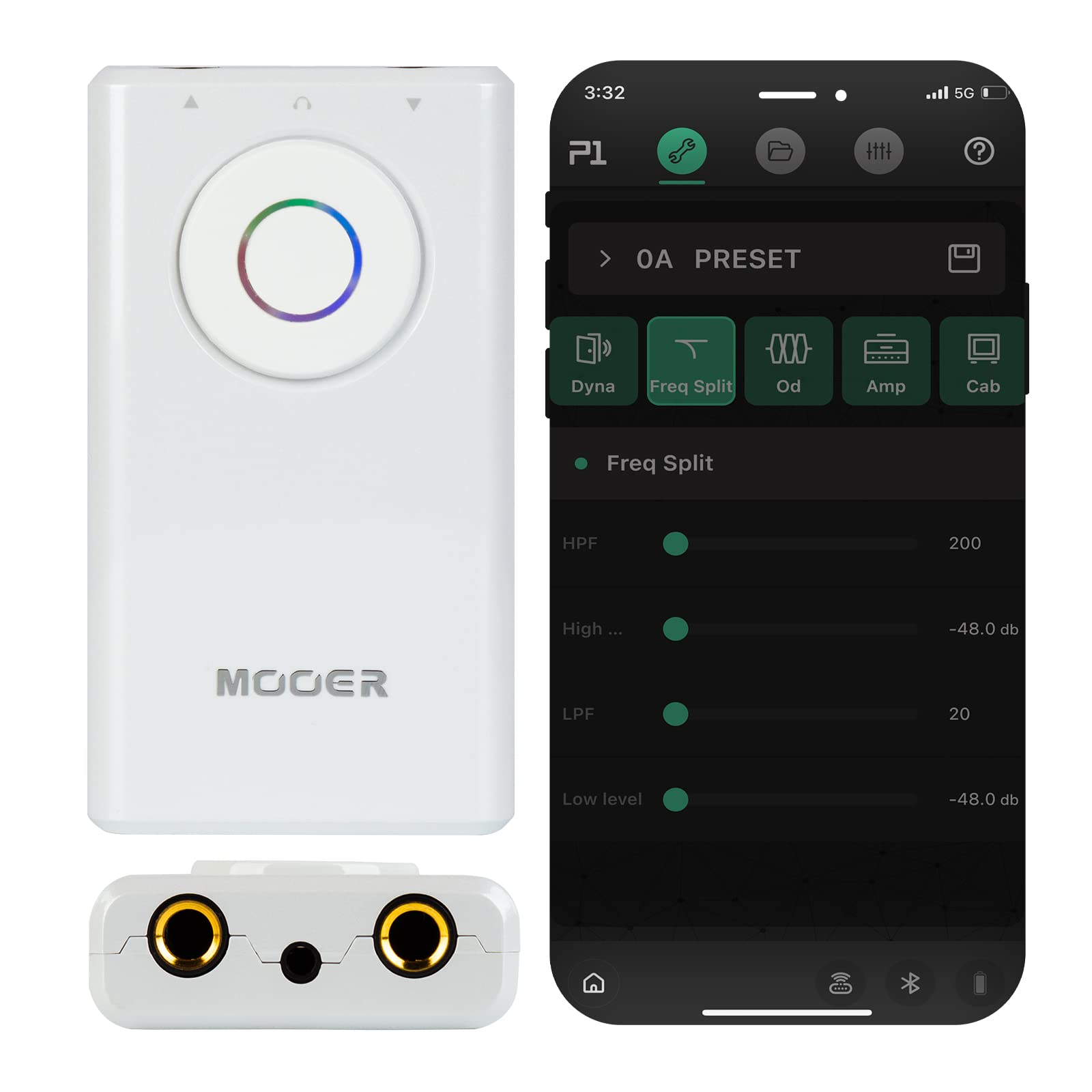 MOOER Prime P1 Intelligent Pedal Guitar Jamming Tools, Gift for Guitar Beginner and Pros