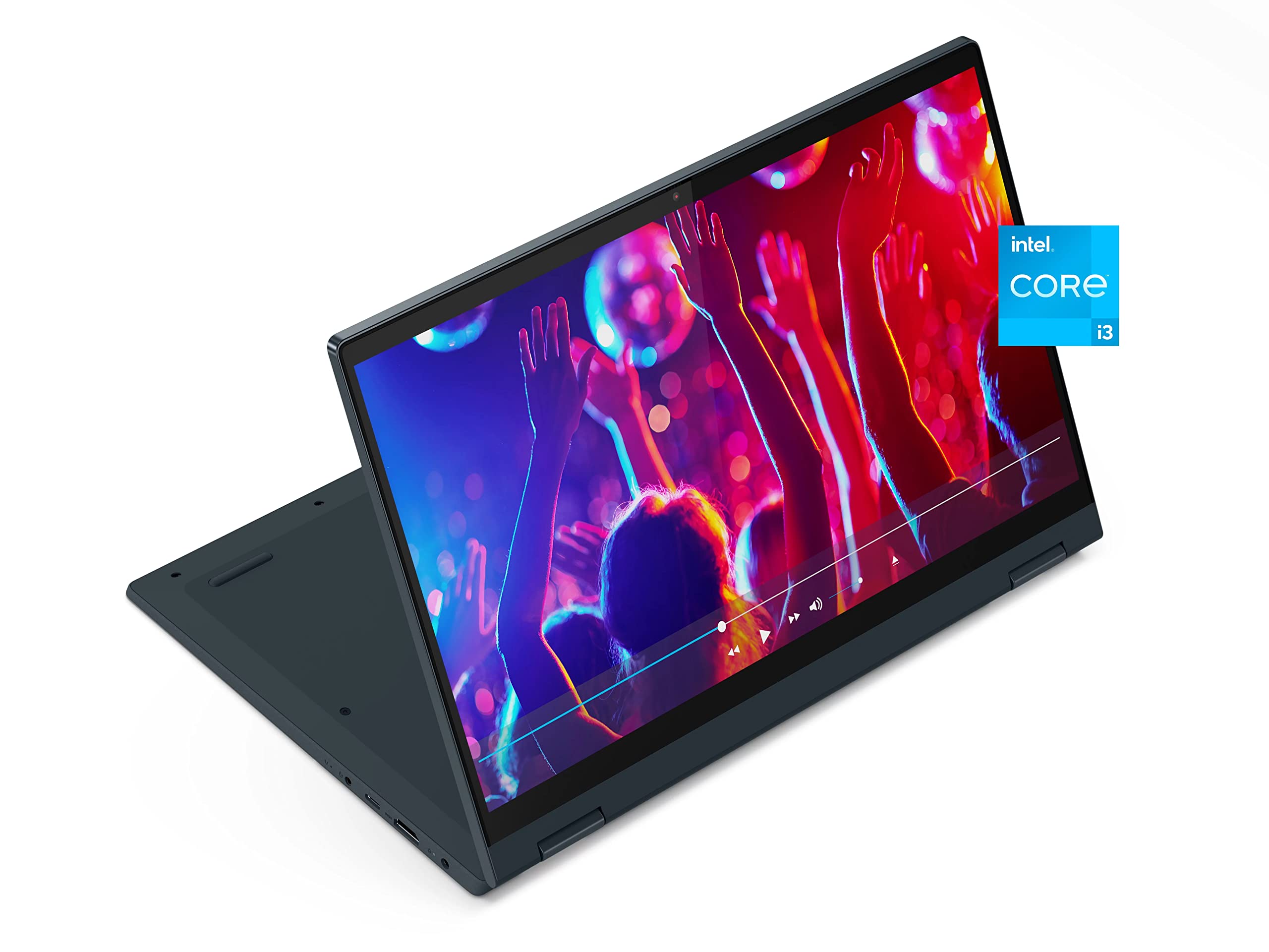 Lenovo Flex 5 14 2-in-1 Laptop, 14.0" FHD Touch Display, AMD Ryzen 5 5500U, 16GB RAM, 256GB Storage, AMD Radeon Graphics, Win 11(Abyss Blue | 256GB SSD)