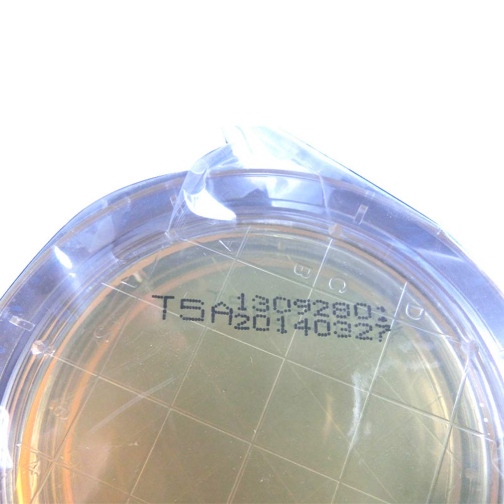 Petri Dishes with Agar, Agar Plates Prepoured Petri Dishes, 100x100mm Culture Medium Agar Plates Dextrose Agar Petri Dishes for Science Fair Projects (Pack of 10)