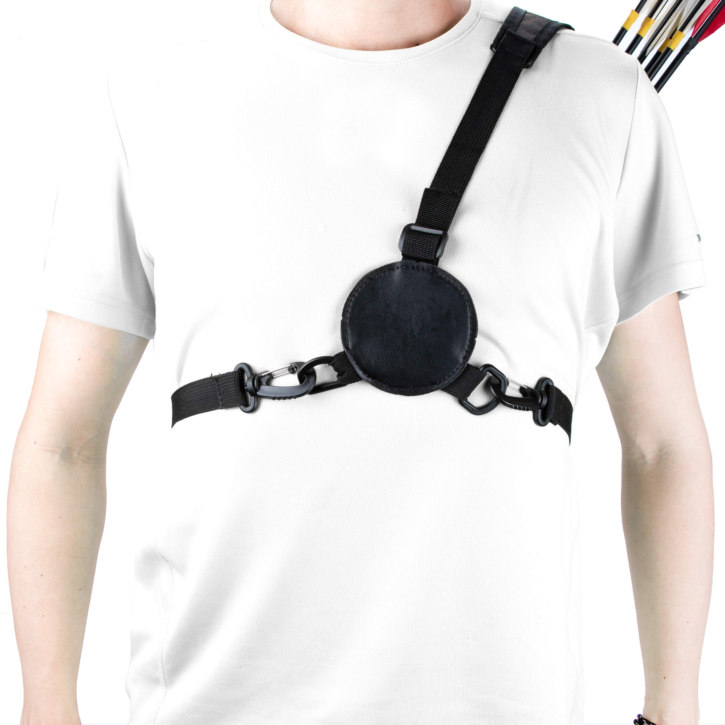 JEKOSEN Back Arrows Quiver Holder Shoulder Bag Hanged Target Shooting Quiver for Arrows with Front Pockets(Camouflage)