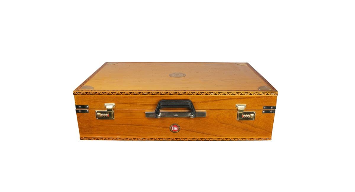 Novelika Professional Scale Changer Harmonium 32 Scale changer Professional Portable Harmonium with 4 sets ENGLISH reeds (NOV2015)