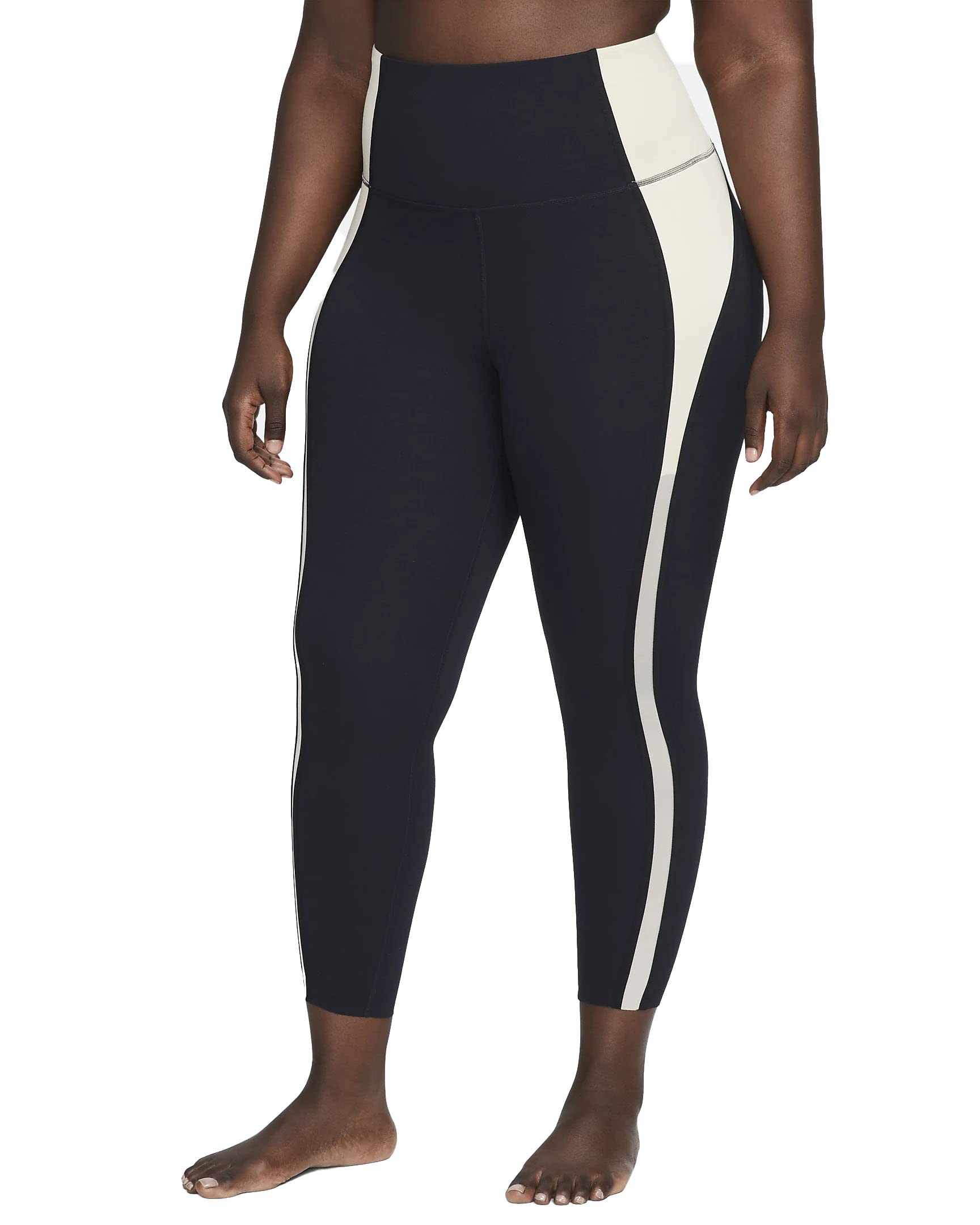 Nike Women`s Yoga Dri-FIT Luxe High-Waisted 7/8 Leggings Plus Size (B(DR0824-010)/C, 1X)