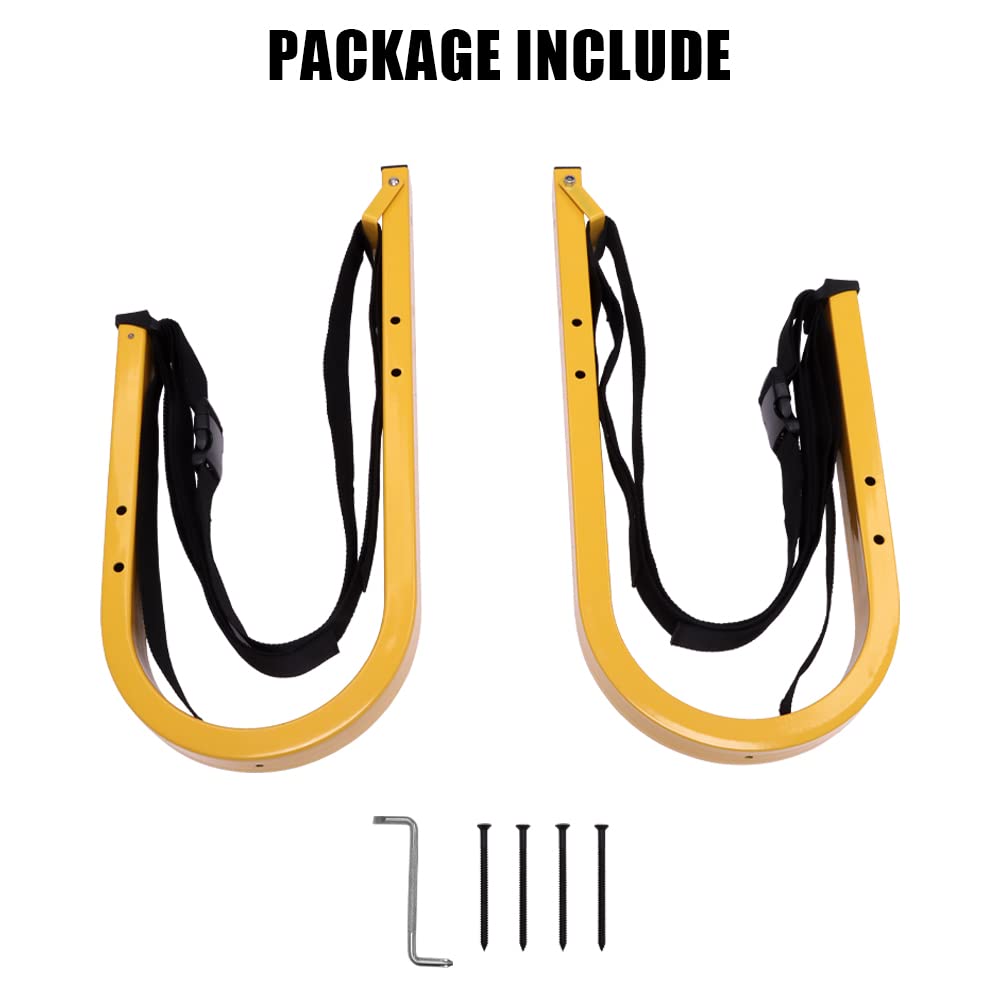 MELIPRON Surfboard Storage Rack, SUP Wall Mount Rack for Sup, Surfboard