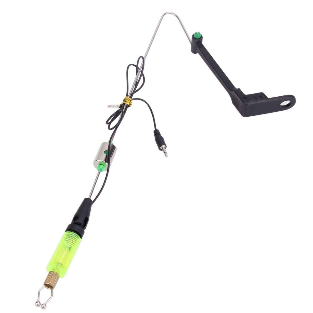 Misaso Fishing Fishing Bite Alarm Hanger Swinger LED Illuminated Indicator Durable Fish Tools Accessories Fishing Tool 2#