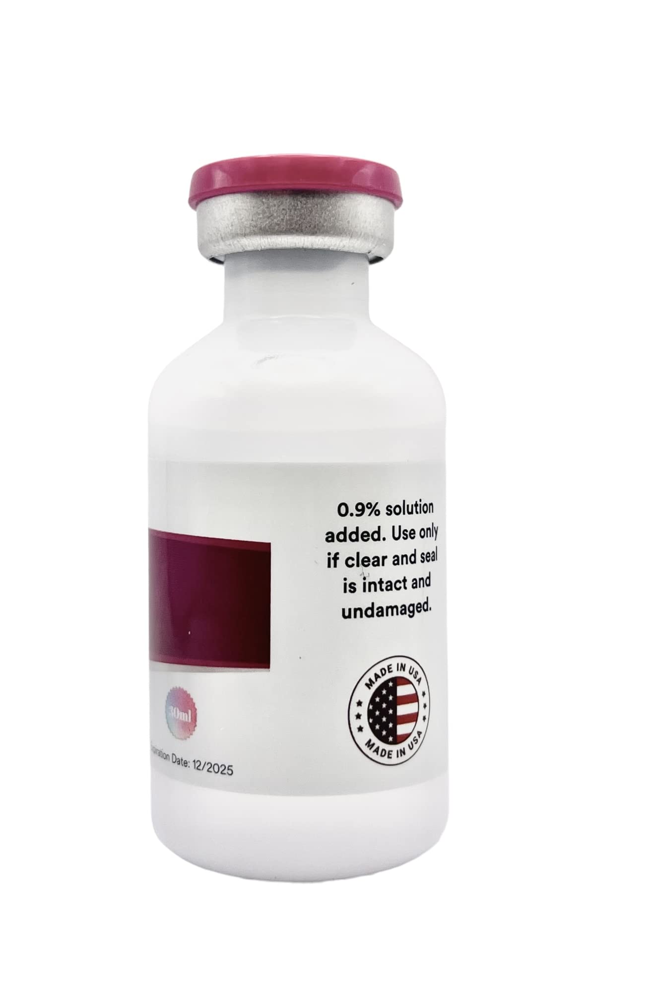 Reconstitution Solution 30ml 3 Pack Plastic Bottle 0.9% Benzyl Alcohol