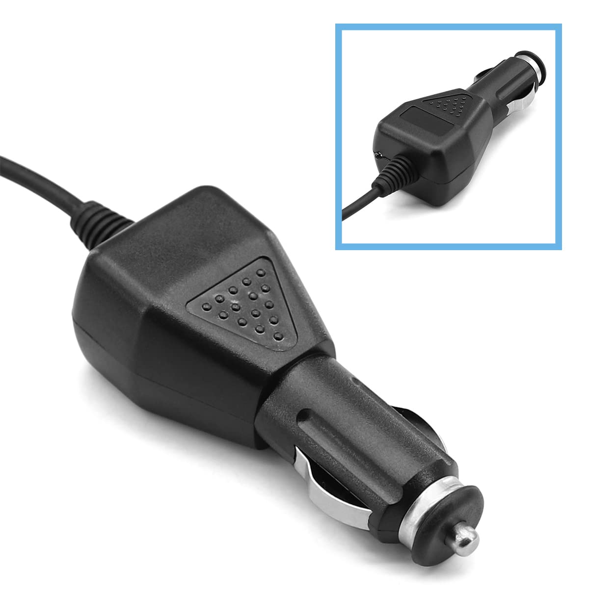 NEWASHAN Car DC Adapter Battery Eliminator for Icom Marine Radio M32 M31 M2 M2A GM1600 BP-224 Walkie Talkie Vehicle Cigarette Lighter Adaptor Power Supply Plug