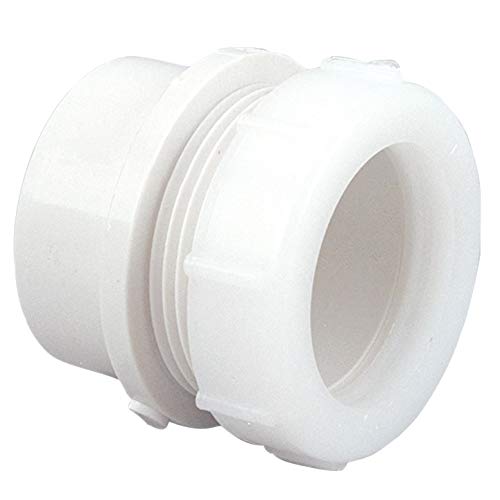 NIBCO 480127 11/4 Spg x SJ Trap Adapter PVC with Stop